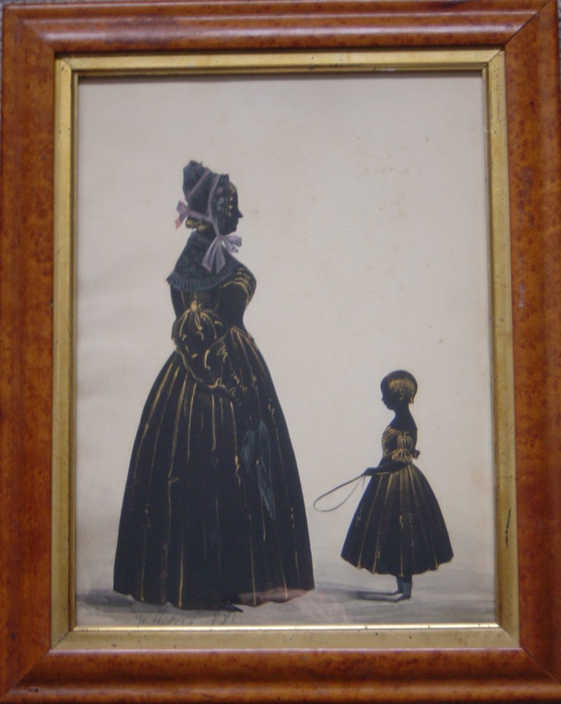 Mother & Child Cut by W. Mercer