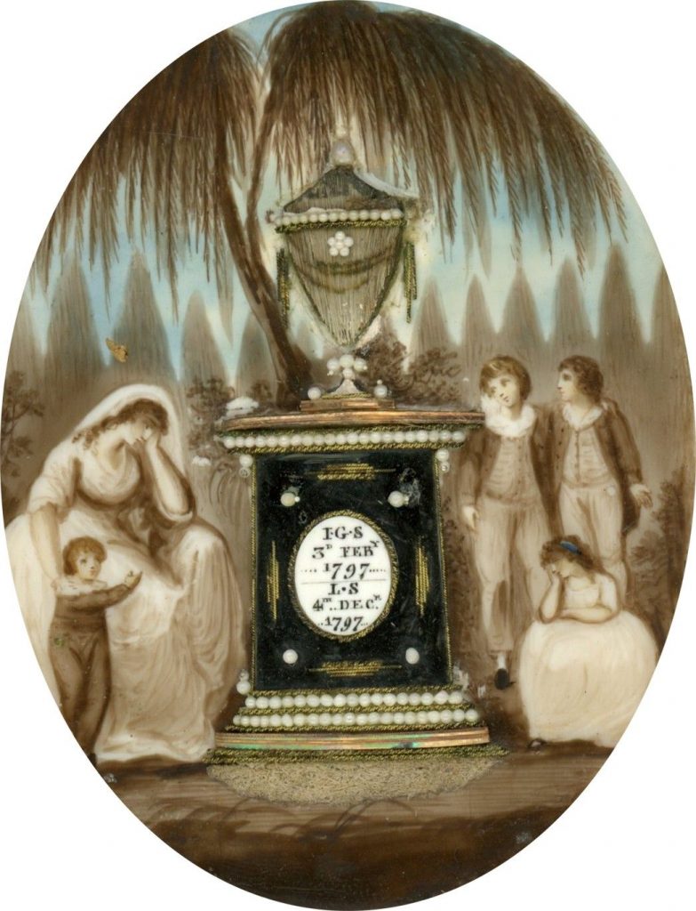 Poignant Memorial Miniature